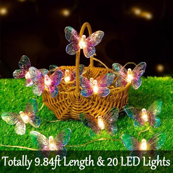 3M LED Purple Butterfly Fairy Lights – KF Direct – KfDirect