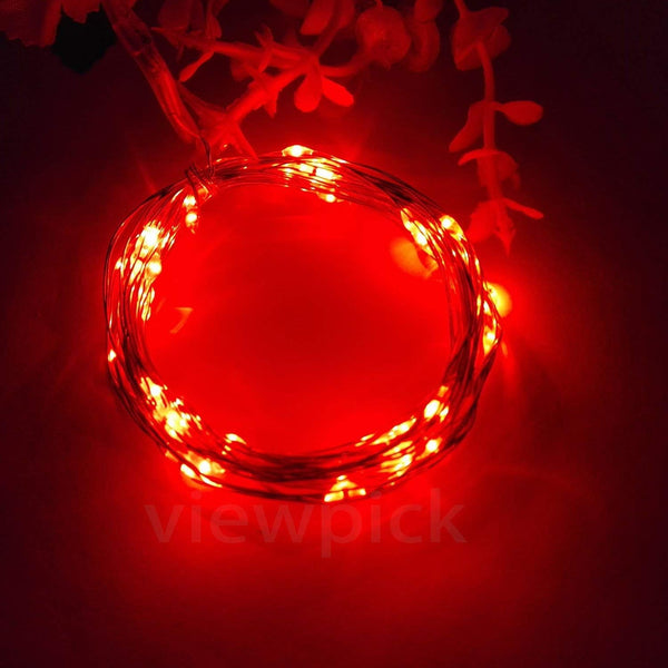 3M LED Festoon String Lights with Red Bulbs – KF Direct – KfDirect