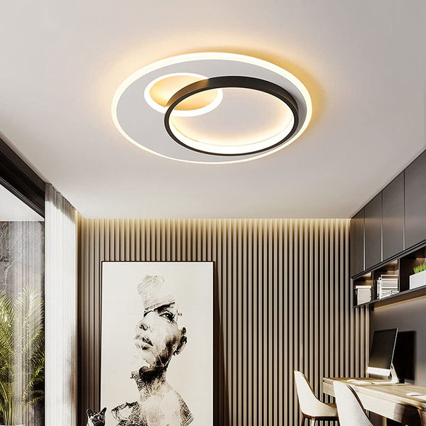 48W Dimmable Modern Round LED Ceiling Light – KfDirect