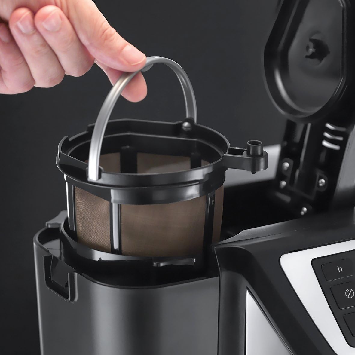 Chester Grind & Brew Filter Coffee Machine: Bean to Cup, Quiet Brew, 1 ...